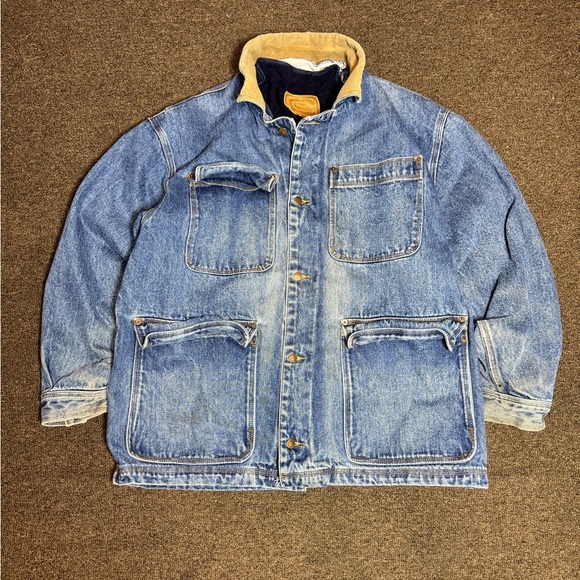 St. John's Bay | Jackets & Coats | St Johns Bay Denim Chore Jacket Mens ...